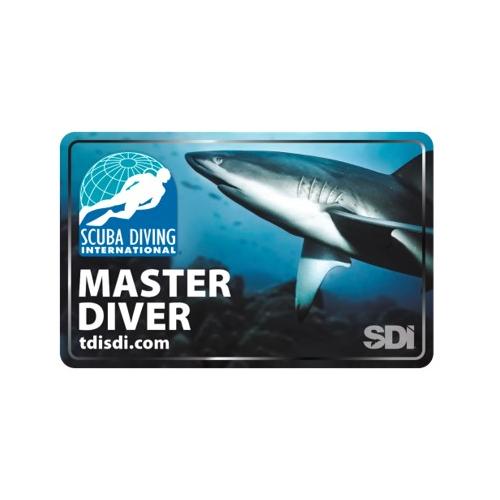 SDI Master Scuba Diver